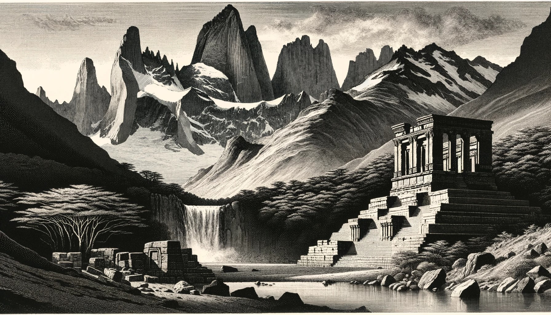 Imagined Worlds – Etching, Travel and History Inspired AI Art ...