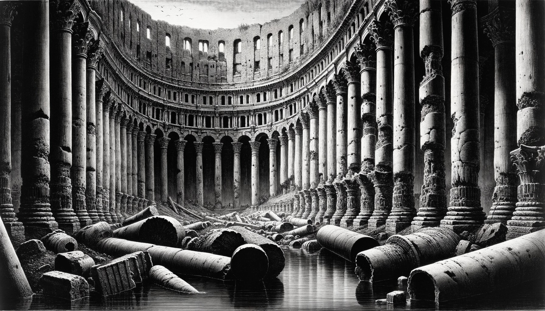 Imagined Worlds – Etching, Travel and History Inspired AI Art ...